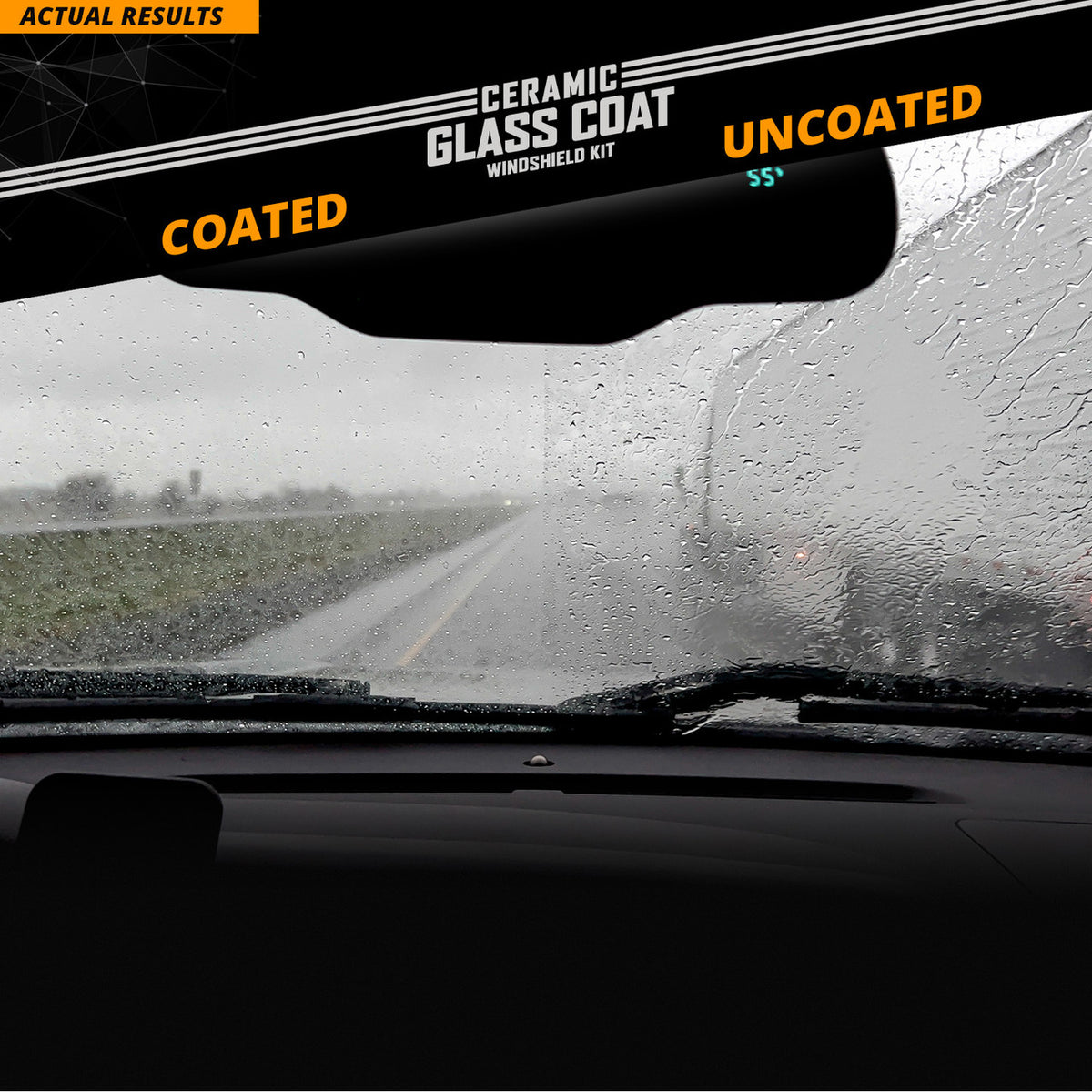 Cerakote Rapid Ceramic Glass Coat Windshield Kit