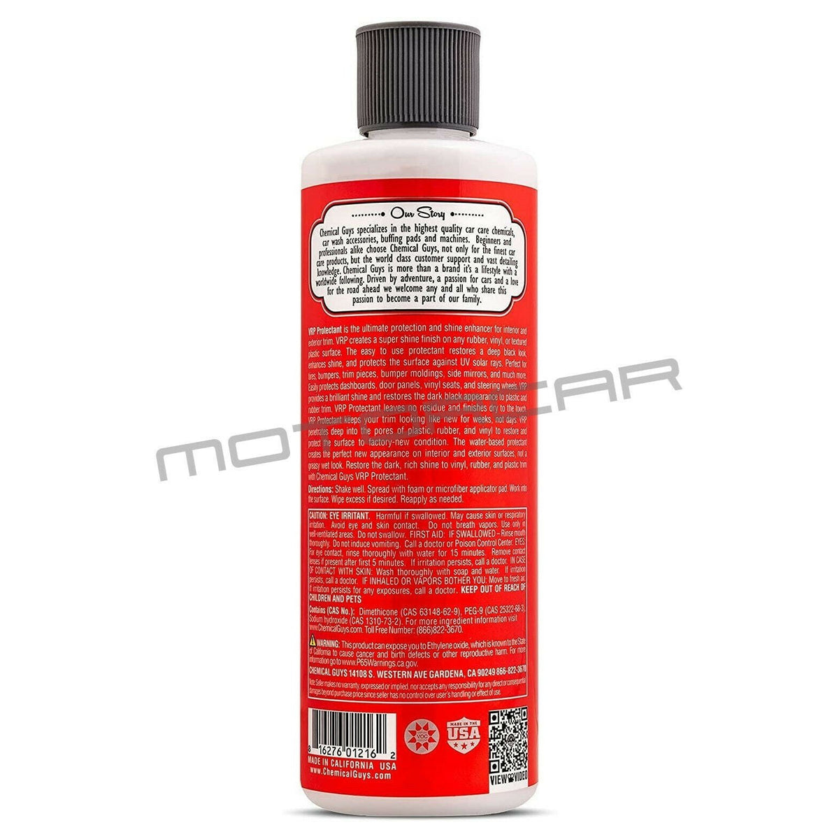 Chemical Guys V.R.P. Vinyl, Rubber, Plastic Protectant - 473mL
