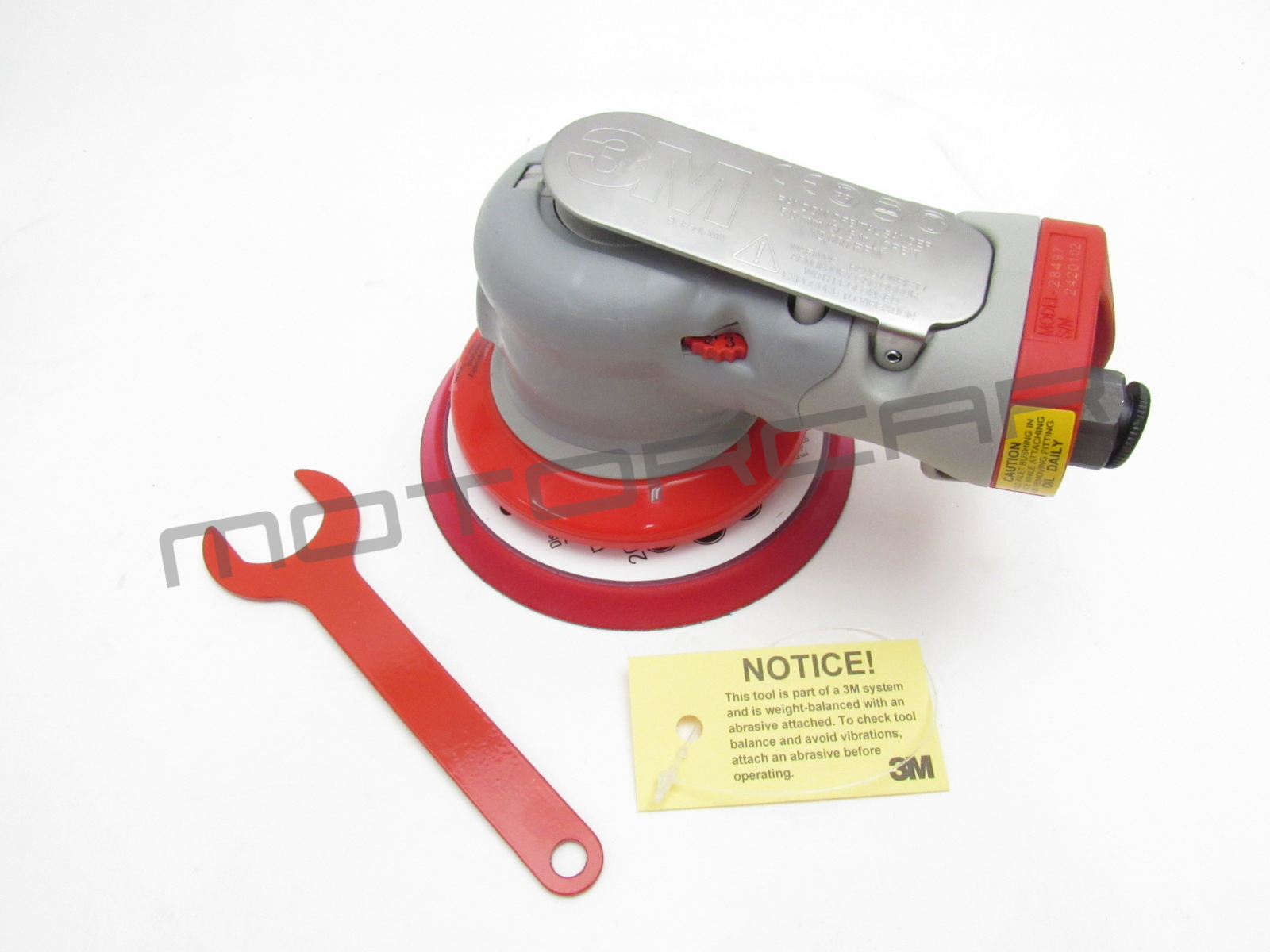 3M Elite Non Vacuum Random Orbital Sander 28497 5 127mm 5mm 12000 RP